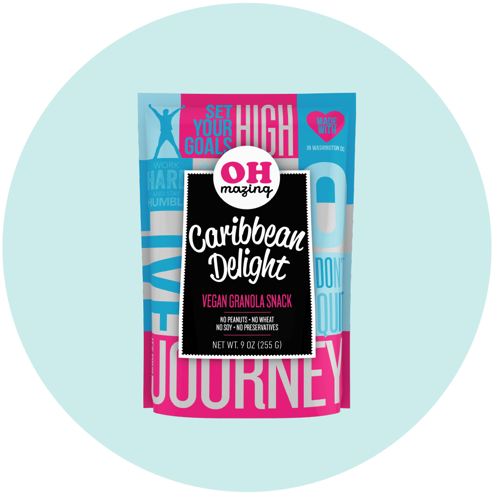 Caribbean Delight Granola Snack – Oh-Mazing Food